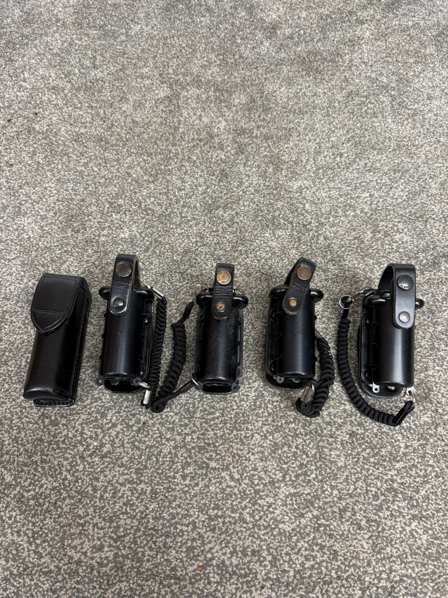 5x Ex Police Peter Jones CS Pepper Spray Holder Job Lot Bundle Securit ...