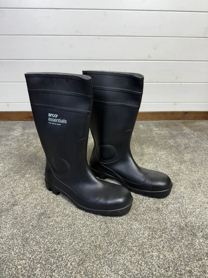 Ex Police Arco Wellington Boots Steel Toe Cap Safety Wellies UK 11 ...