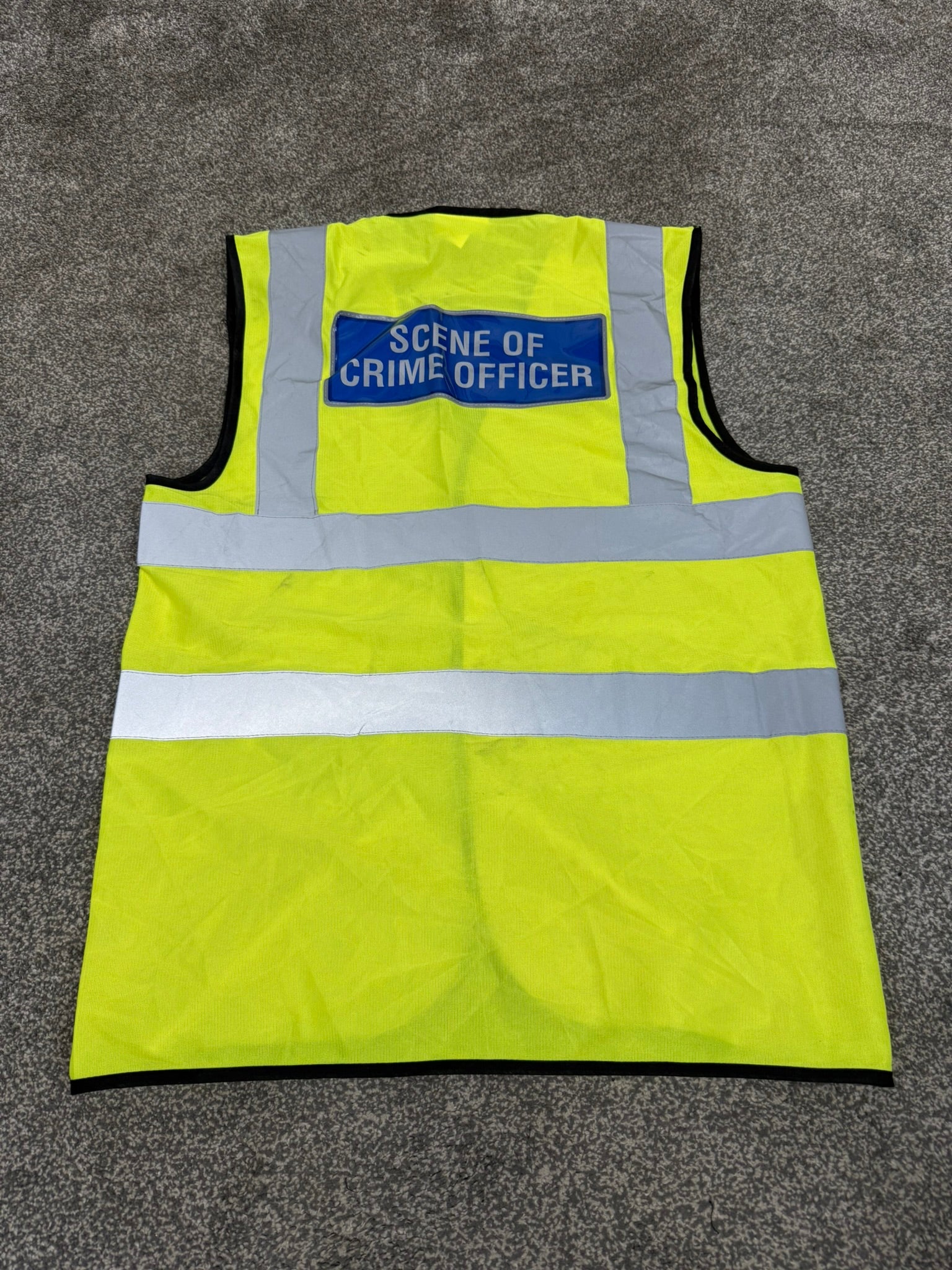 Ex Police SOCO Scene Of Crime Officer Hi Vis Vest - Badged – Police ...
