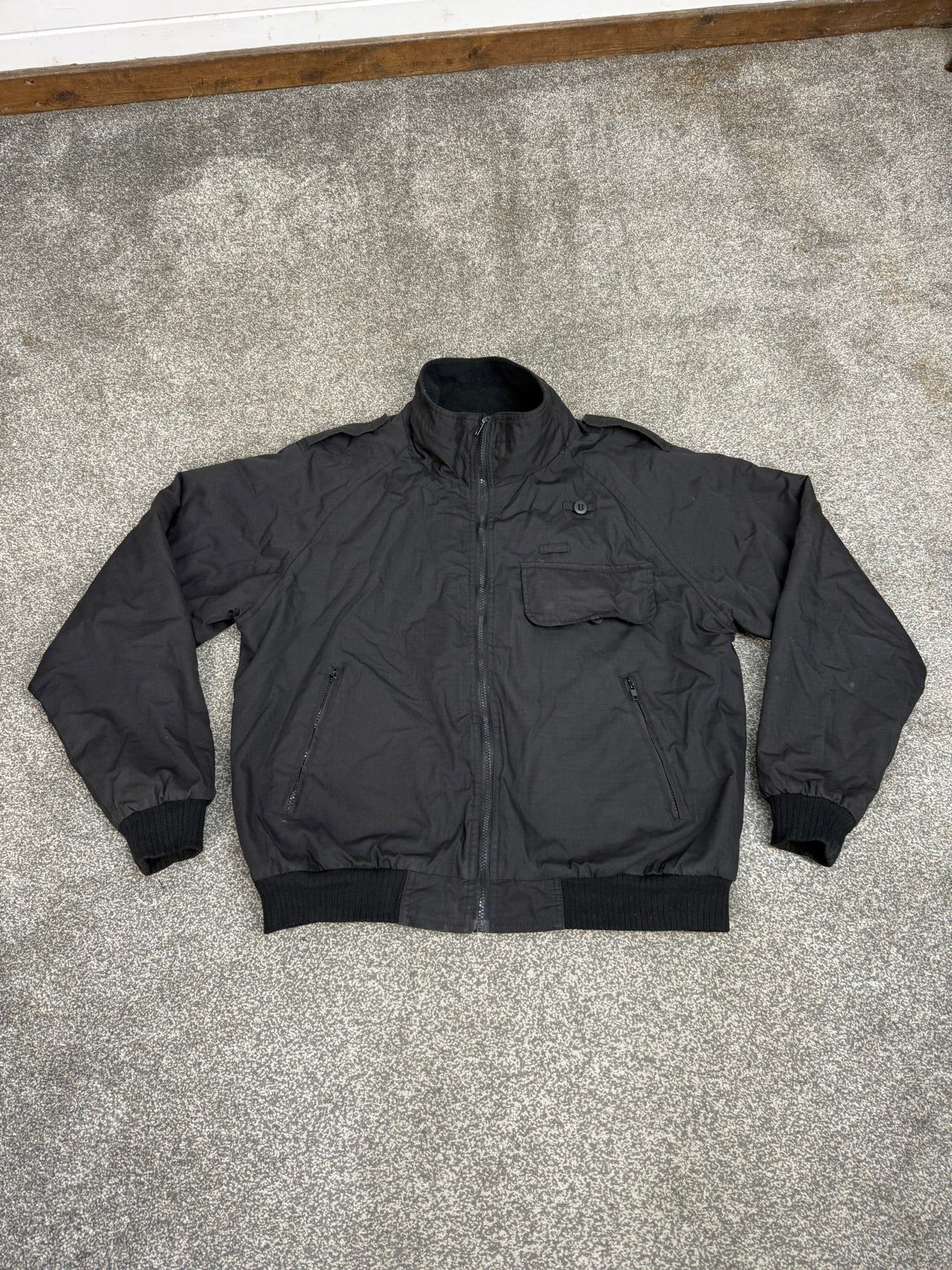 Ex Police Arktis Bomber Jacket Ripstop Coat LARGE Covert Security ...