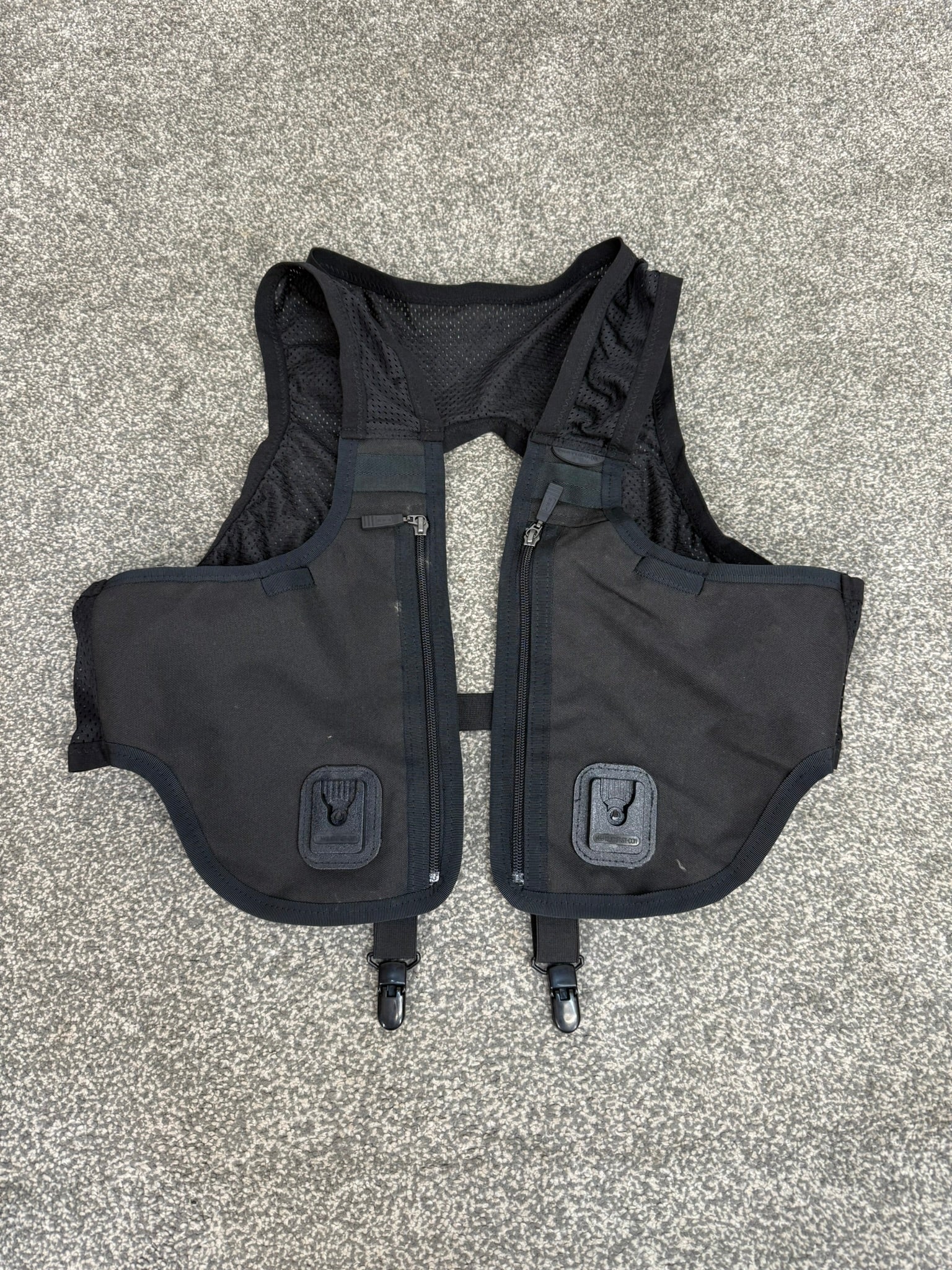 KIT Black Shoulder Harness Klickfast Equipment Holder Ex Police Securi ...