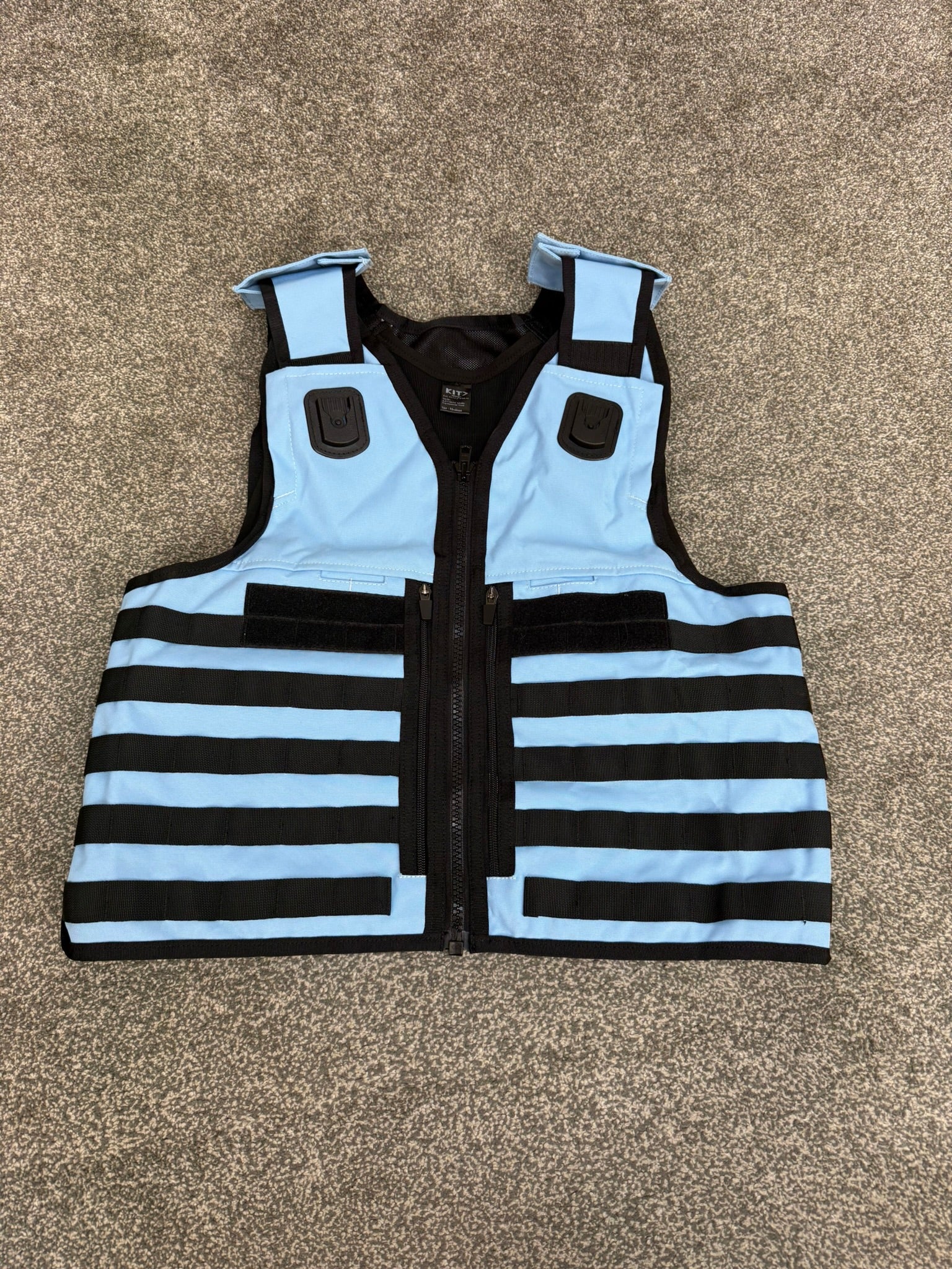 Ex Police Liaison Officer Molle Equipment Vest MEDIUM Collector Securi ...